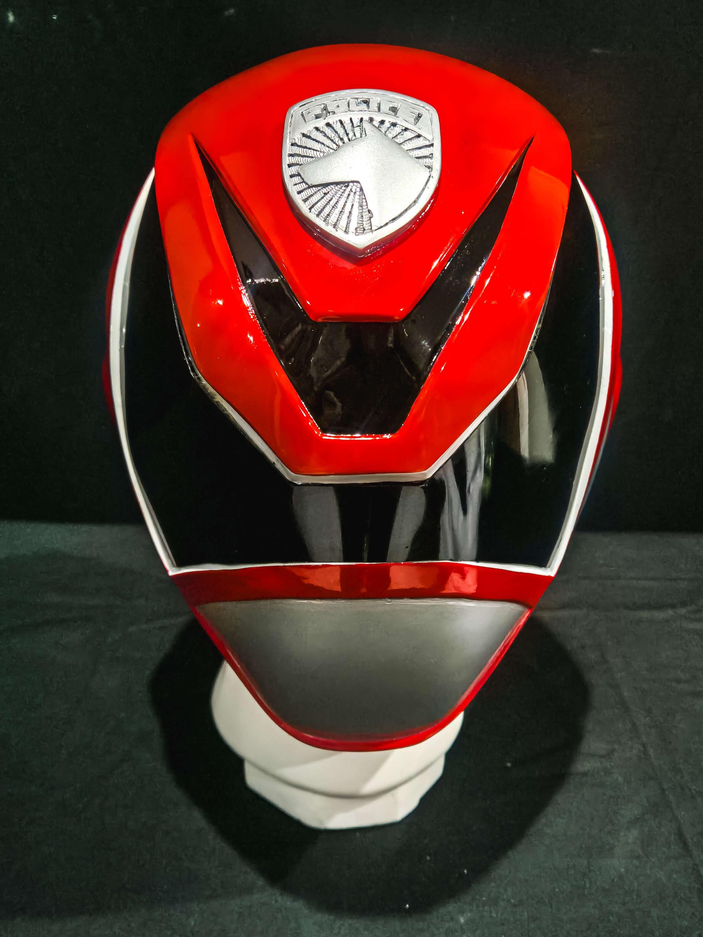 SPD Red Ranger Helmet Wearable for Cosplay Tokusatsu Power Ranger ...