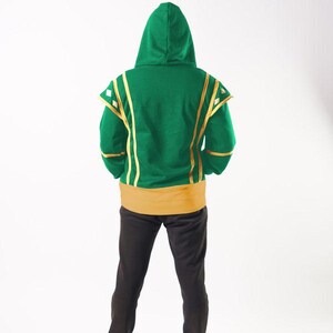 Green Ninjetti Hoodie Power Rangers – Limited Custom Drop for Cosplay ...
