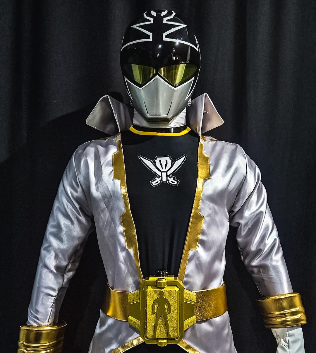 Gokai Silver Ranger Costume - CUSTOM SIZE Gokaiger - Etsy