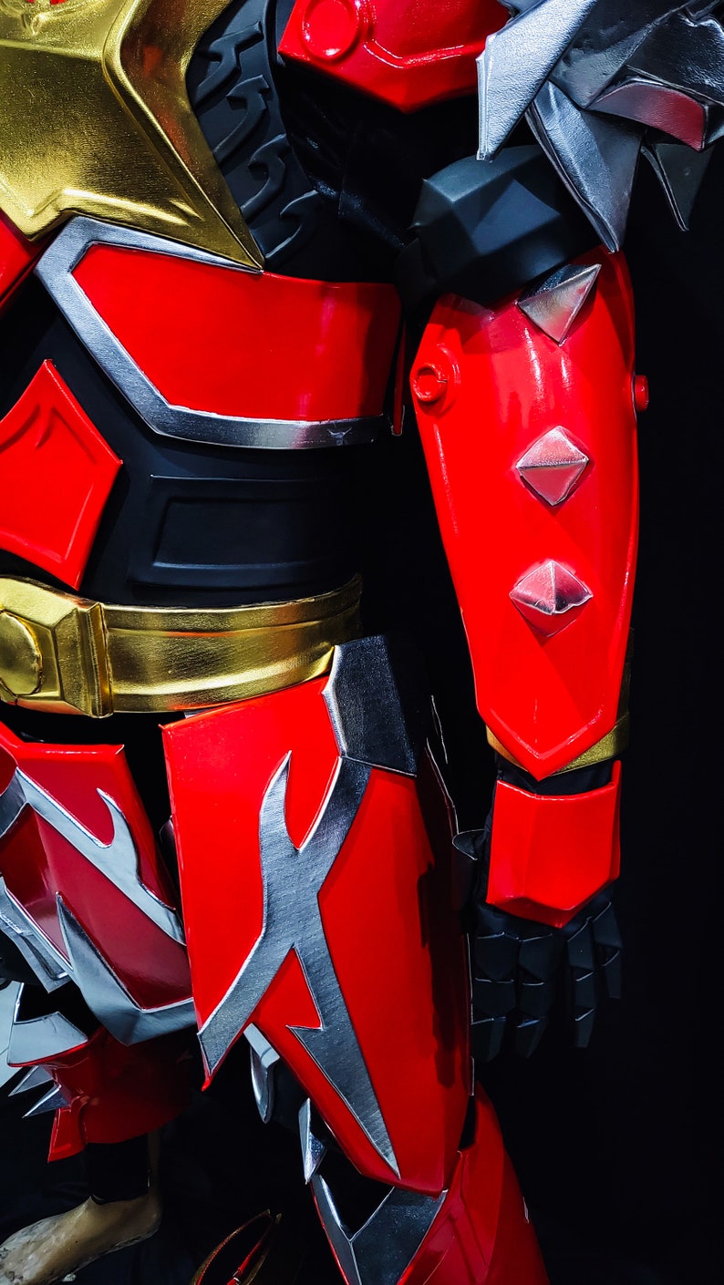 Koragg / Wolfzard Red Full Body Set Costume [CUSTOM SIZE] - Etsy