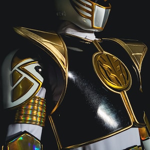Custom White Tiger Ranger Costume: Handmade Cosplay Armor - Etsy