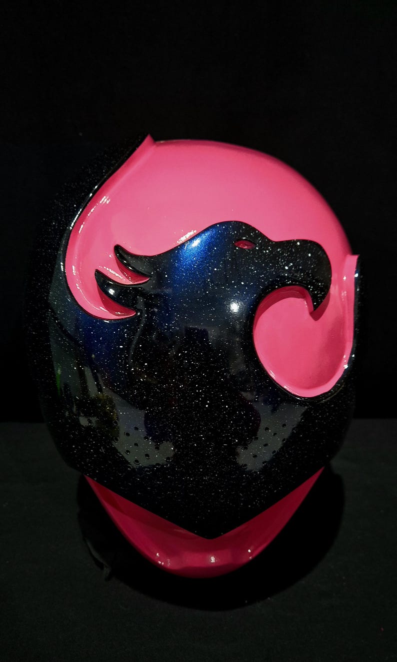 Washi Pink Power Rangers Helmet [CUSTOM SIZE] - Uchu Sentai Kyuuranger ...