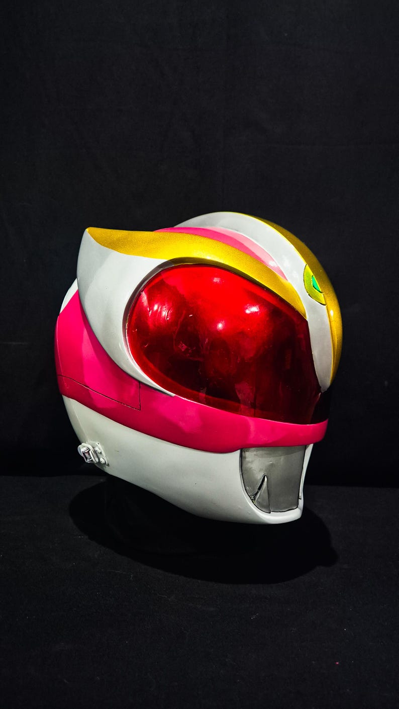 MMPR Pink Power Rangers Helmet Custom Design [CUSTOM SIZE] - Etsy
