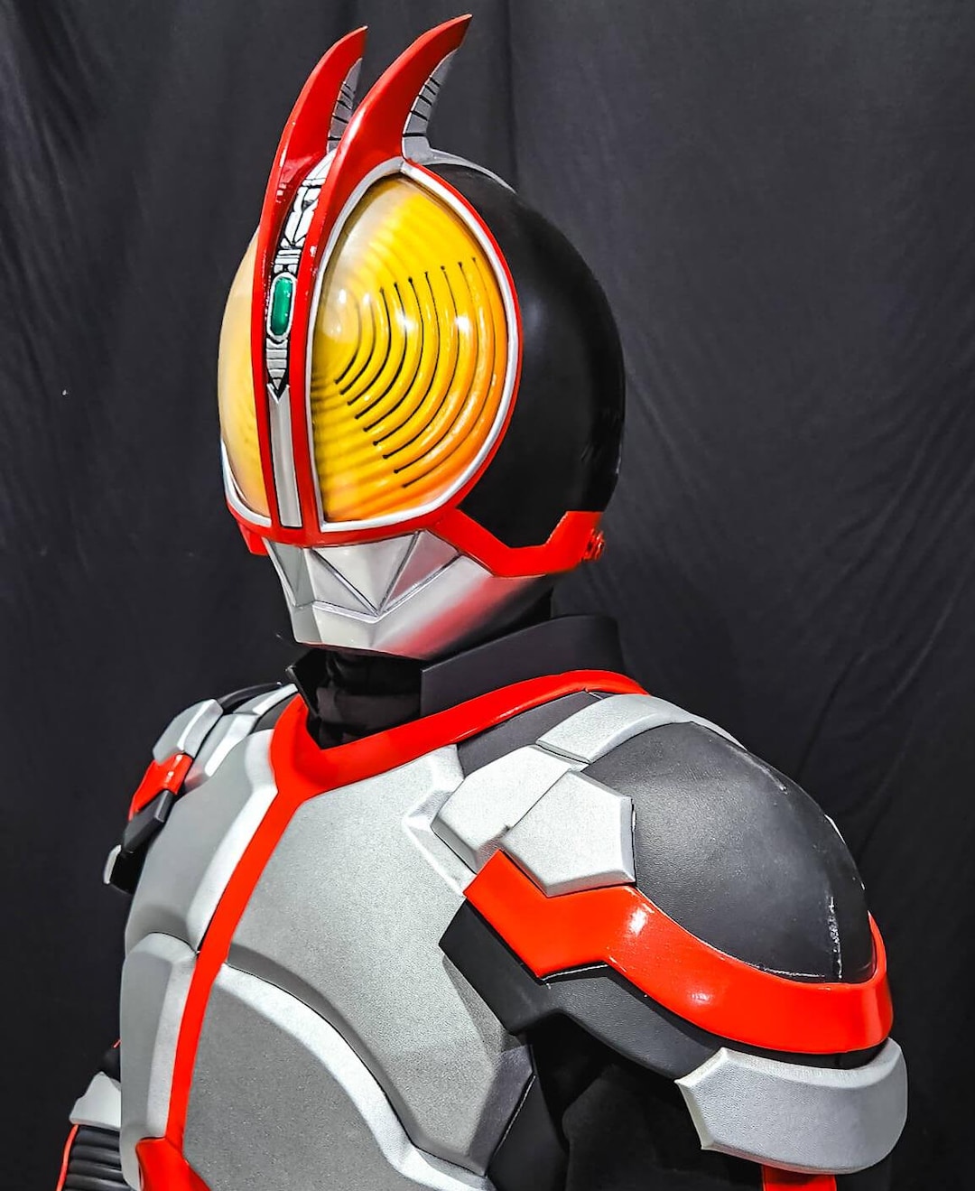 Kamen Rider Faiz Costume Full Body Wearable Suit for Cosplay Tokusatsu ...