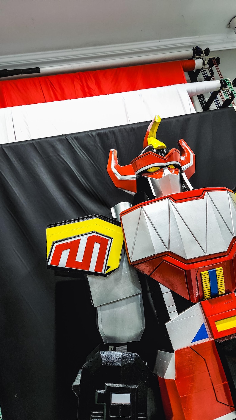 Megazord Costume MMPR Power Rangers [CUSTOME SIZE] - Etsy