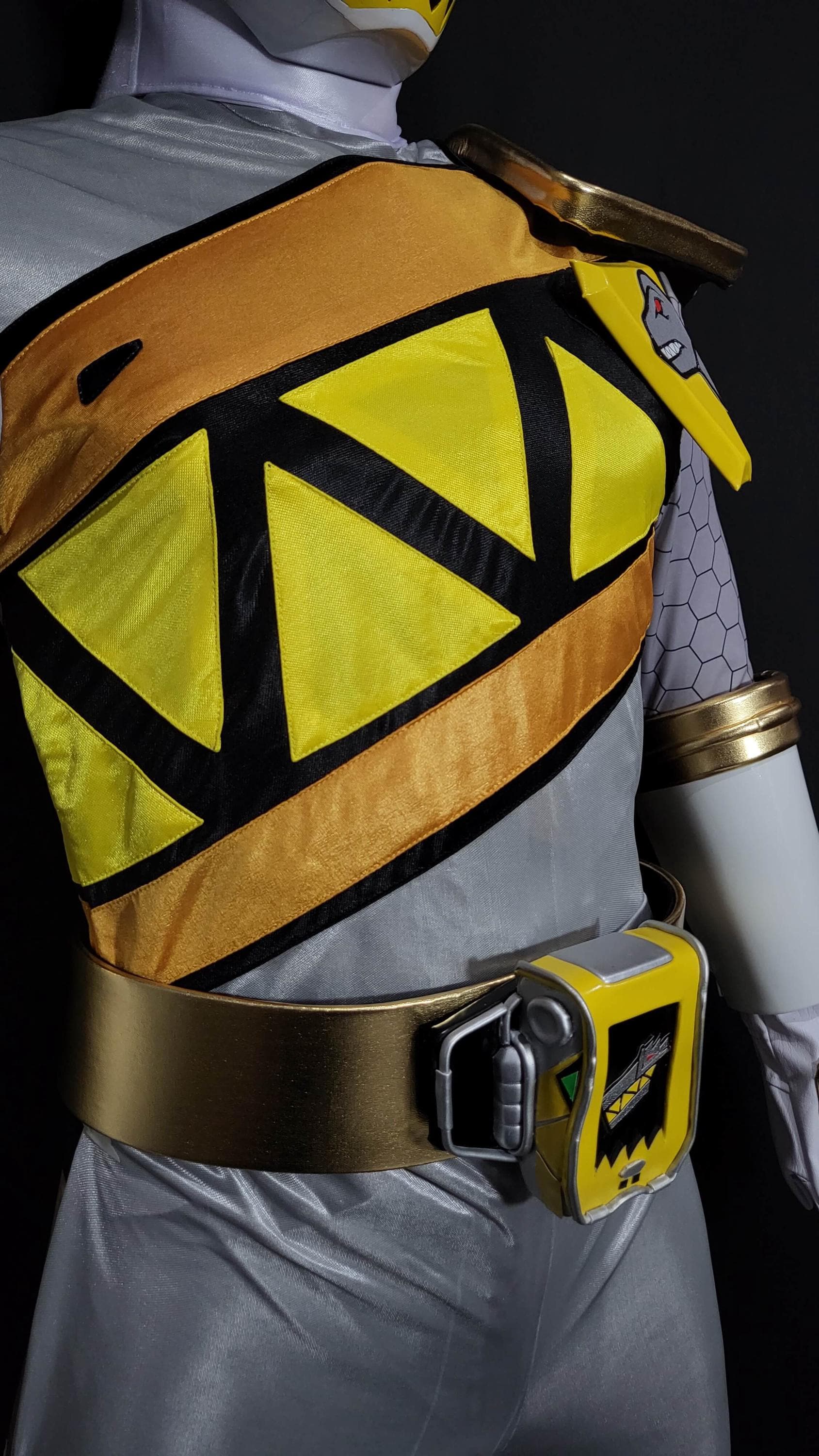 Kyoryuger Silver Ranger Costume: CUSTOM SIZE for Cosplay - Etsy