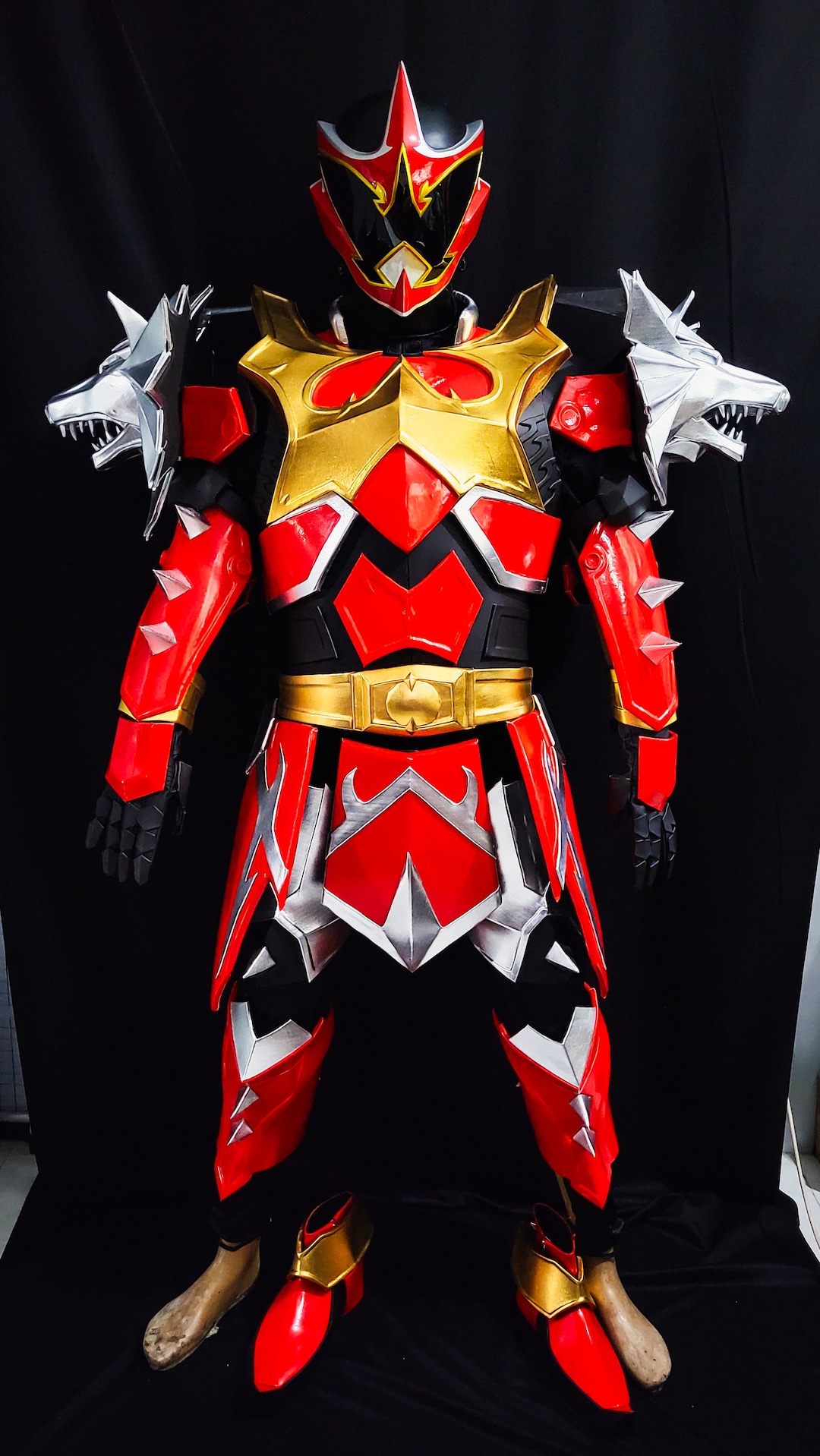 Koragg / Wolfzard Red Full Body Set Costume - Etsy