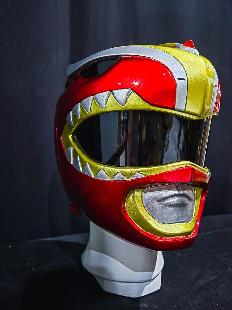 Power Ranger Helmet 5 in 1 Tommy's Ranger [CUSTOM] Design and Size - Etsy