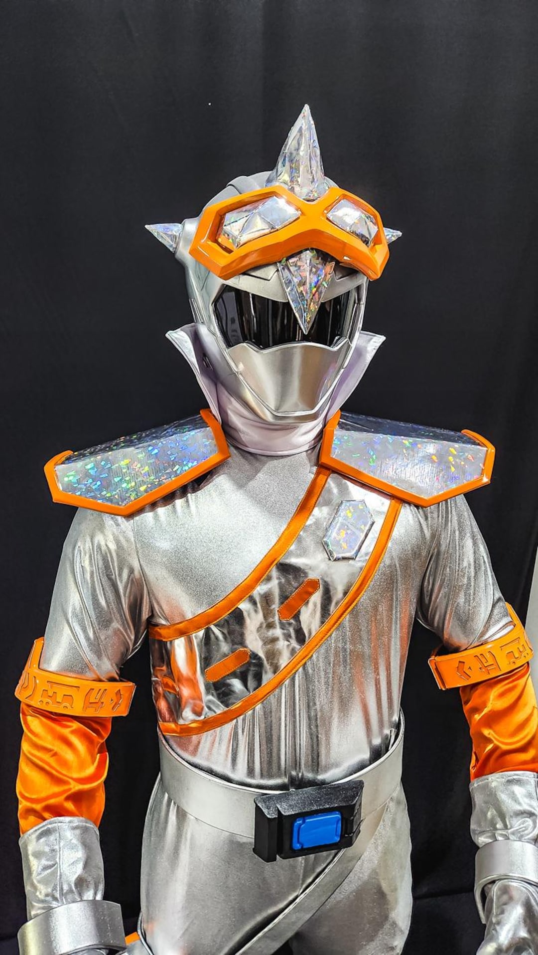 Kiramai Silver Costume Power Rangers [CUSTOM SIZE] - Etsy