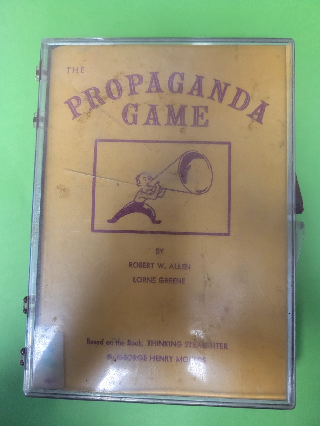 Vintage 1966 Propaganda Game by Yale University Professor - Etsy