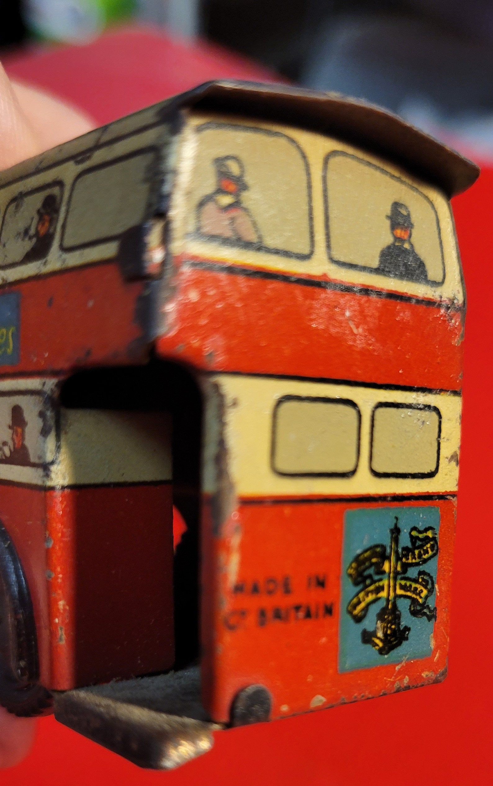 Vintage Wells Brimtoy Pocketoy Series Model 576 Trolley Bus - Etsy