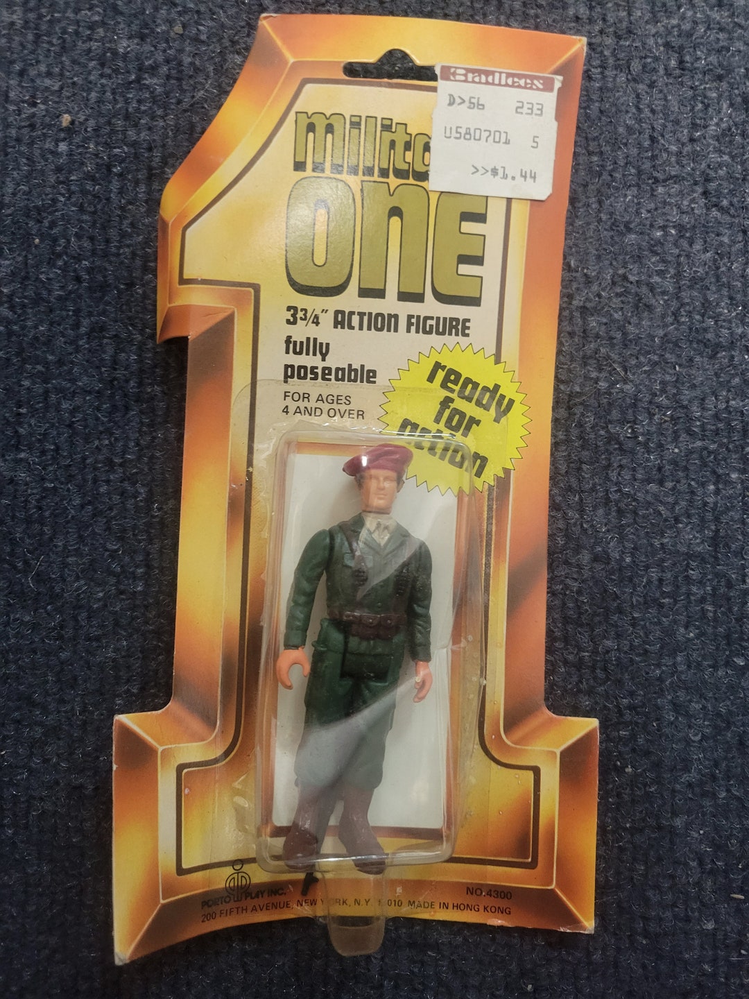 1980's Military One Fully Posable Soldier Model 4300 Red Beret Nib - Etsy