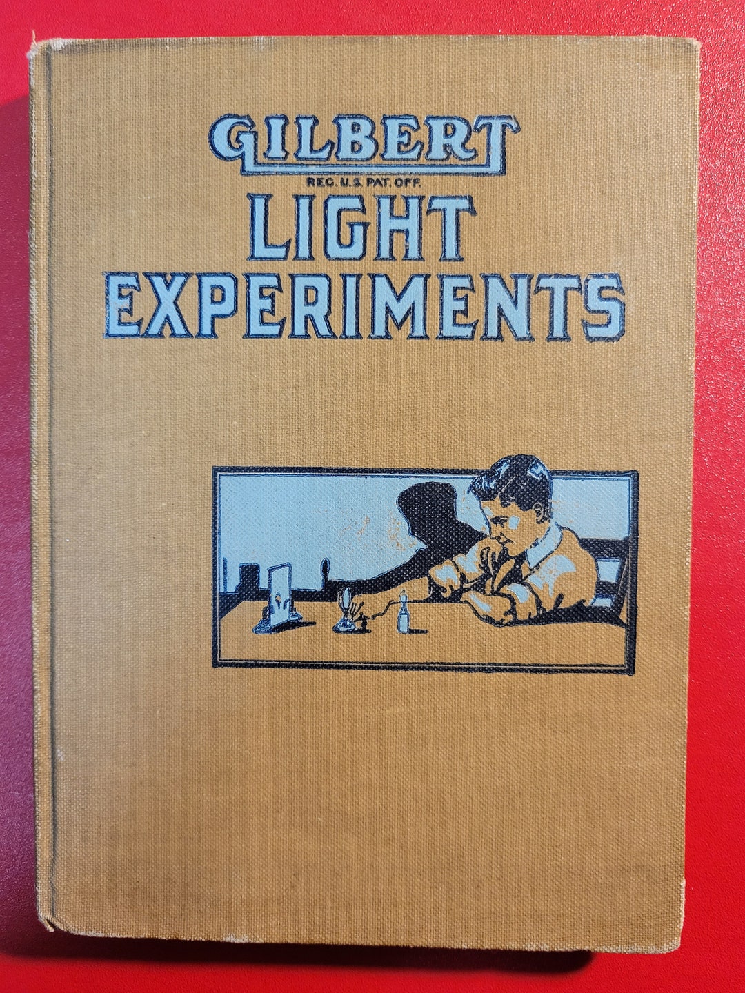 Vintage A.C Gilbert Light Experiment Book for Boys - Etsy