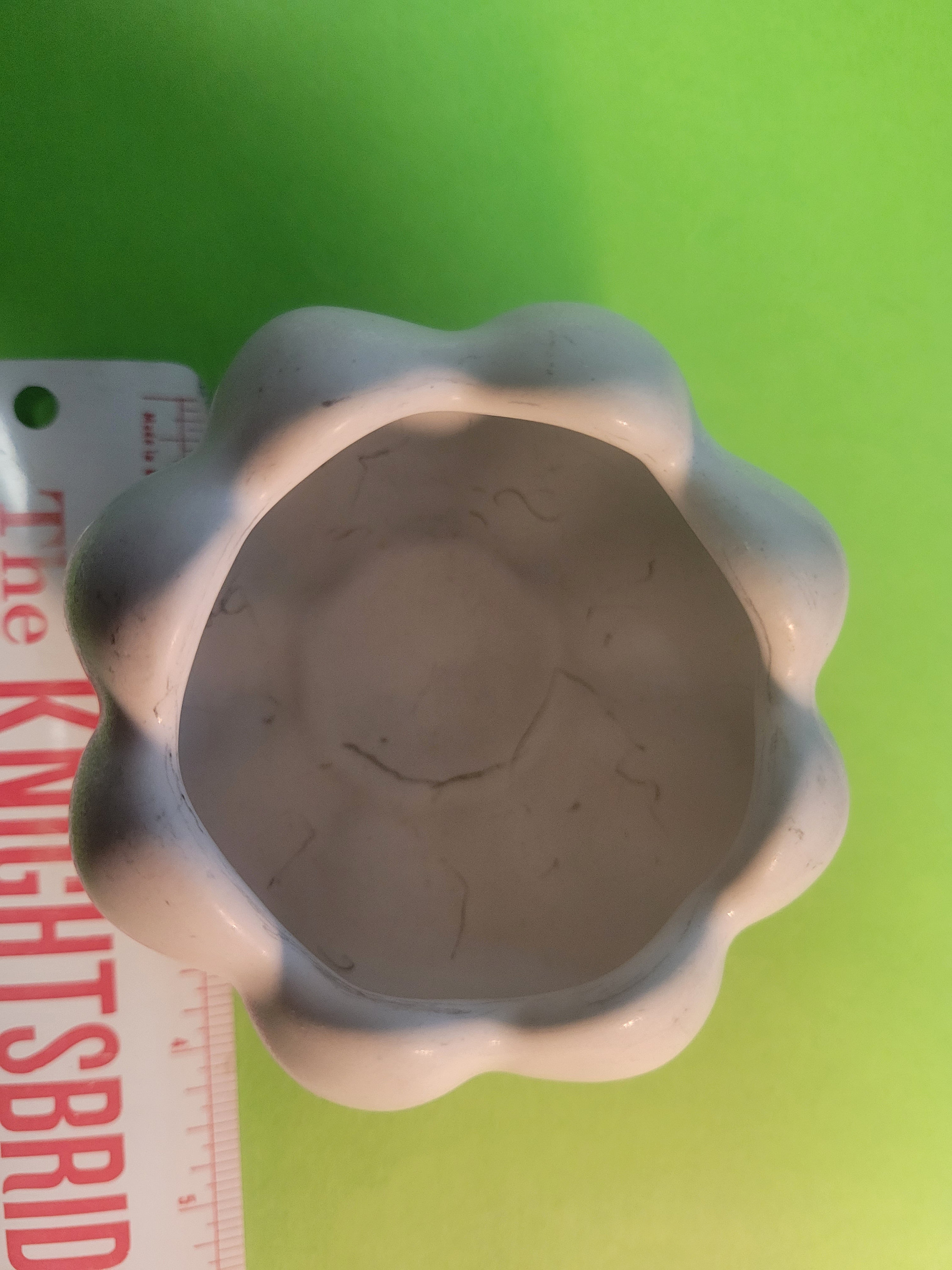 White Van Briggle Lotus Pottery Signed - Etsy