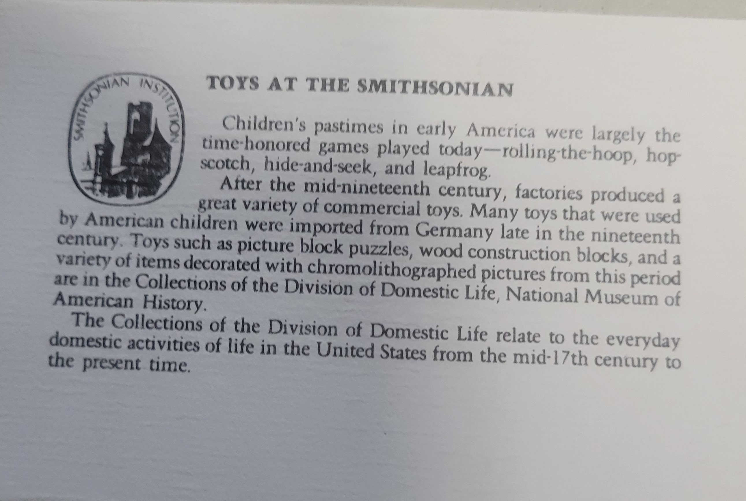 Vintage Smithsonian Magnetic Puppet Set - Etsy