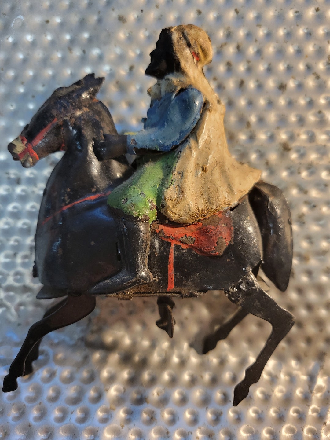 Antique Guntherman Tin Wind up Horse With Arabian Rider - Etsy