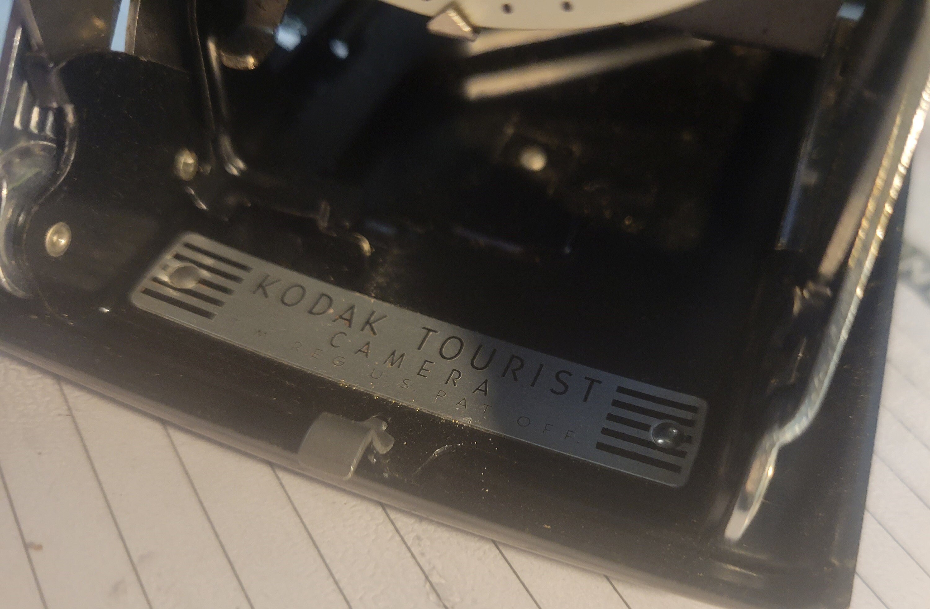 Vintage Kodak "tourist" Folding Camera With Leather Case - Etsy