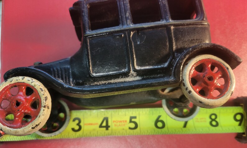 Antique Cast Iron Arcade Touring Car - Etsy