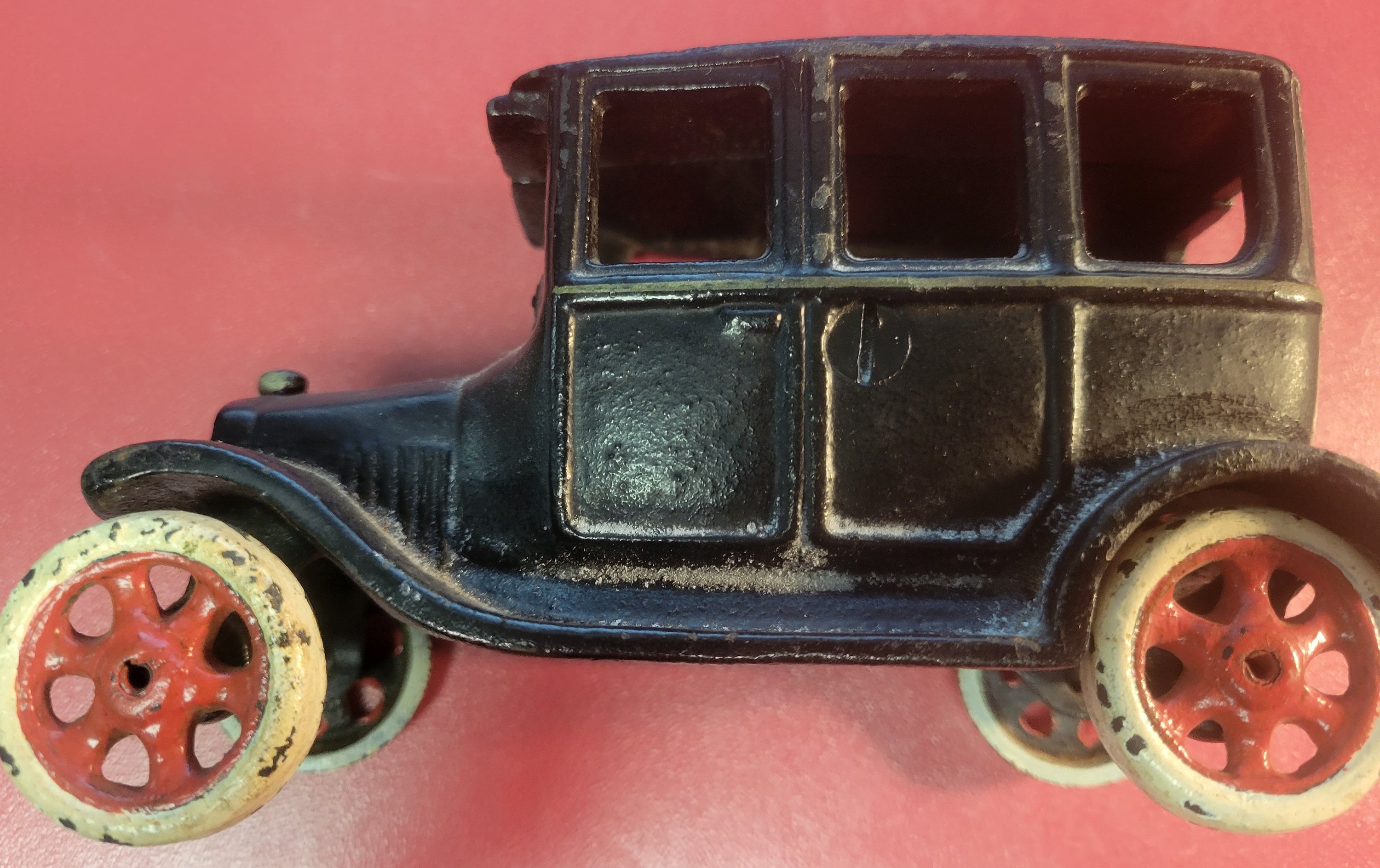 Antique Cast Iron Arcade Touring Car - Etsy