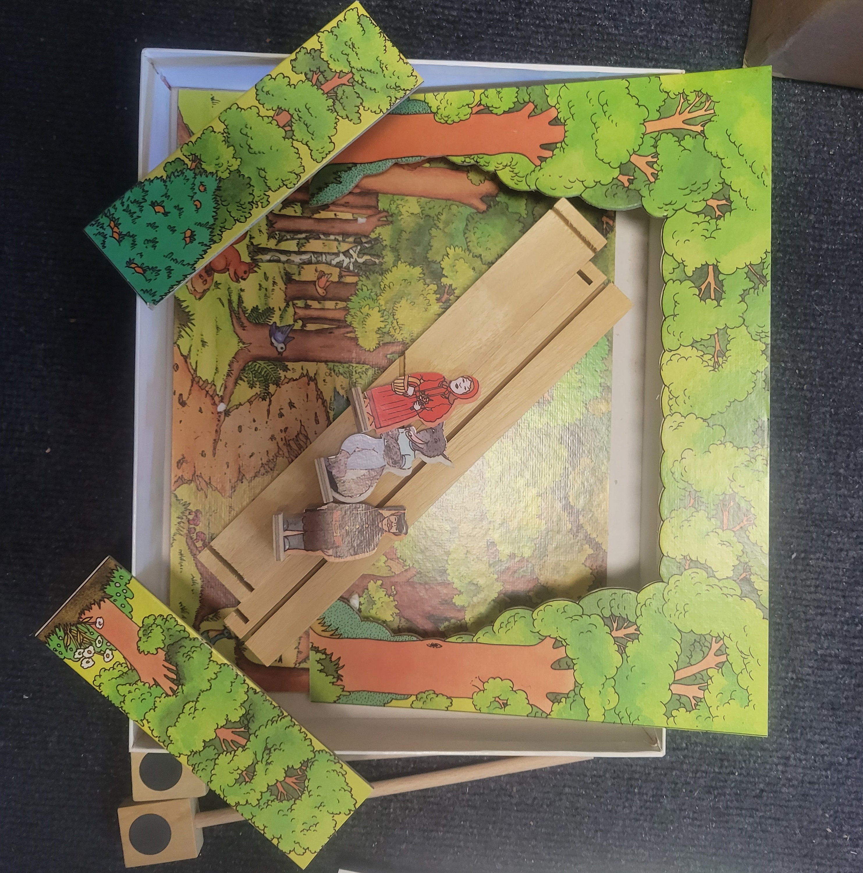 Vintage Smithsonian Magnetic Puppet Set - Etsy