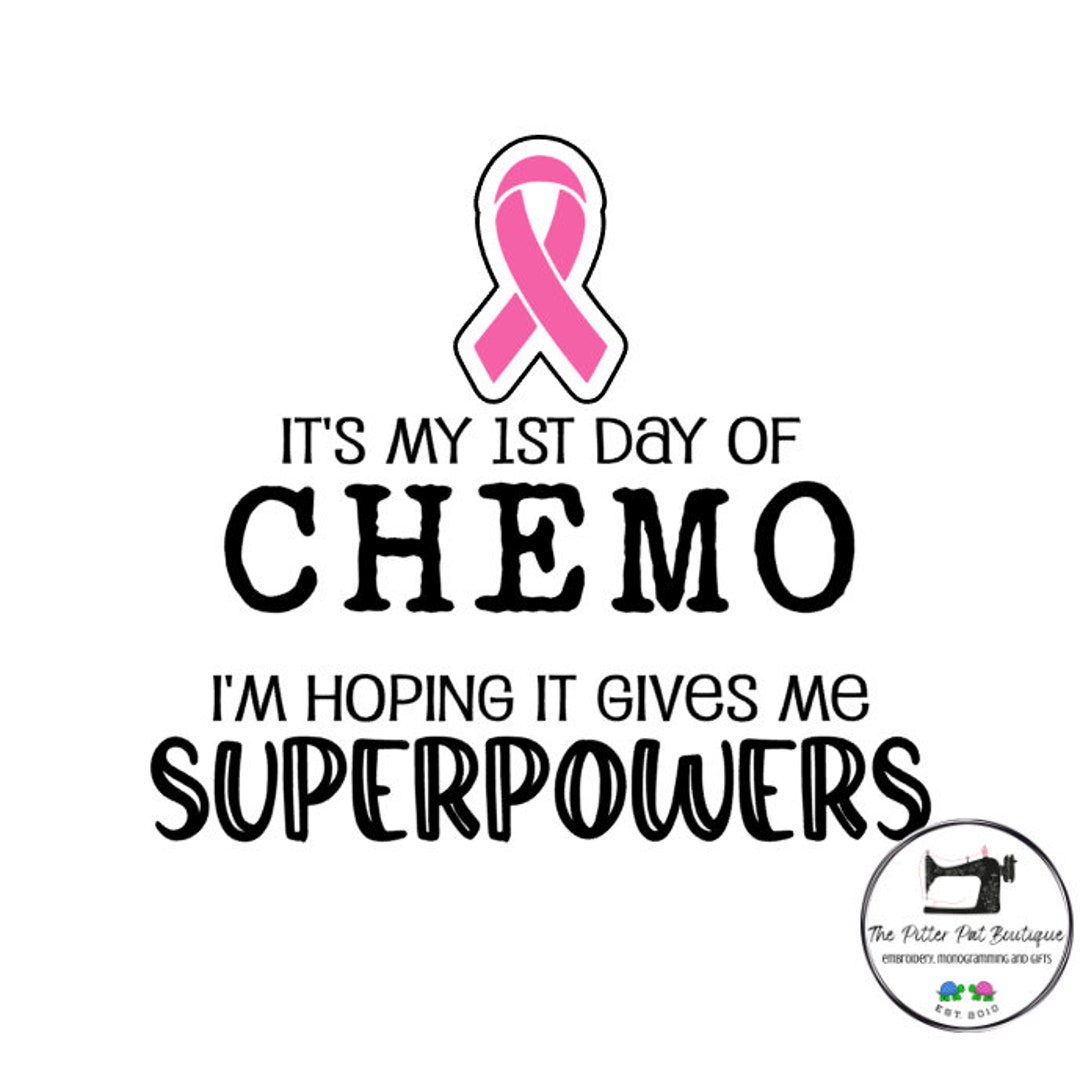 Breast Cancer SVG. Cancer First Day of Chemo Chemotherapy Hope It Gives ...
