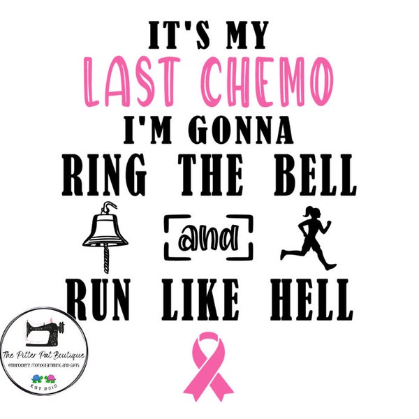 Ring Cancer Bell Svg - Etsy