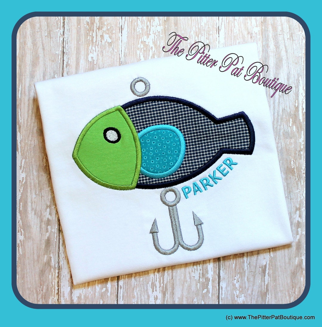 Fish / Fishing / Fishing Lure Shirt or Bodysuit - Etsy