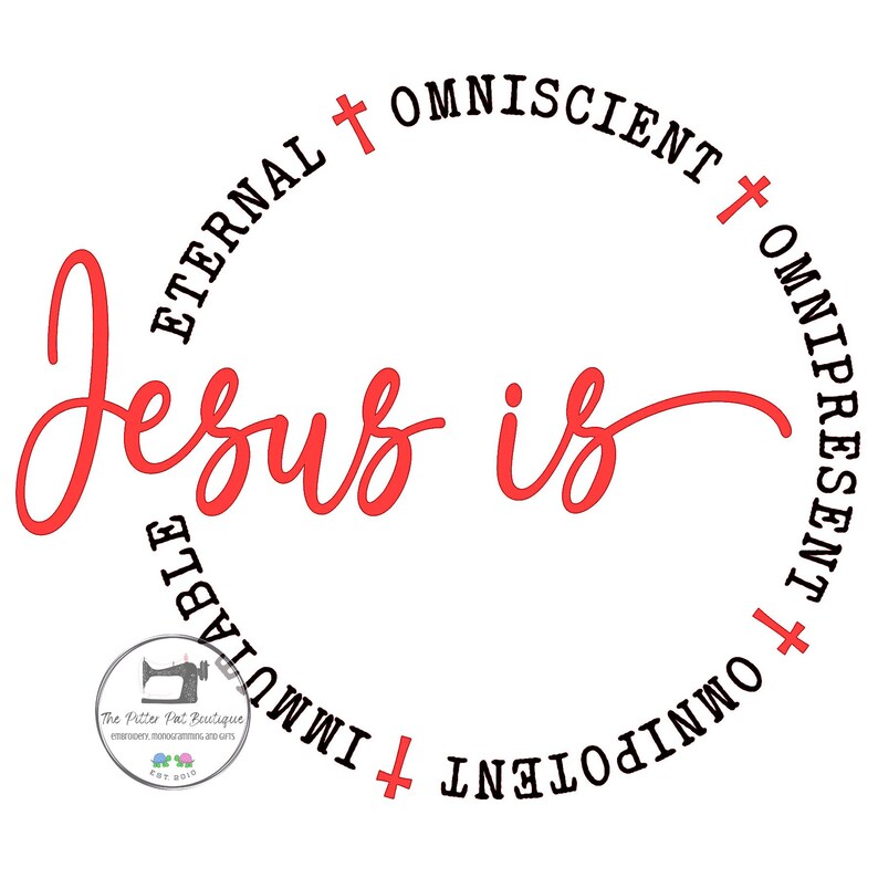 Jesus is SVG: Deity Characteristics (digital Download) - Etsy Canada