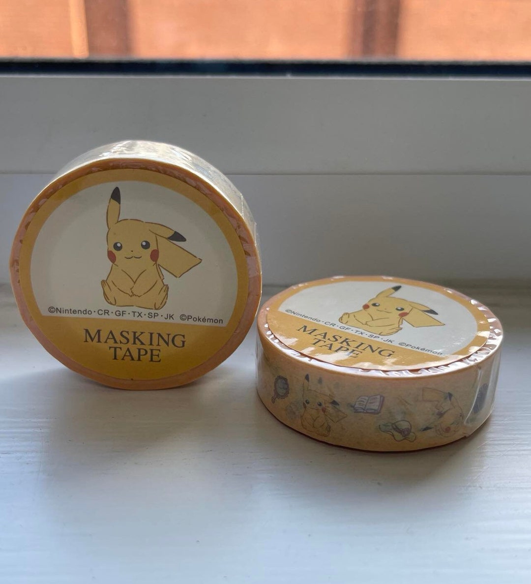 Pikachu Masking Tape - Etsy