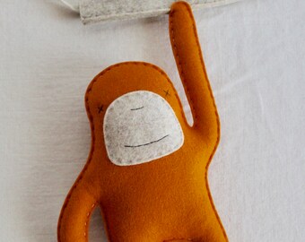 Orangutan / Monkey Paper Puppet Animal Paper Doll - Etsy UK