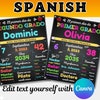 Back to School Spanish Handprint Art, Preschool Sign, Handprint Craft ...