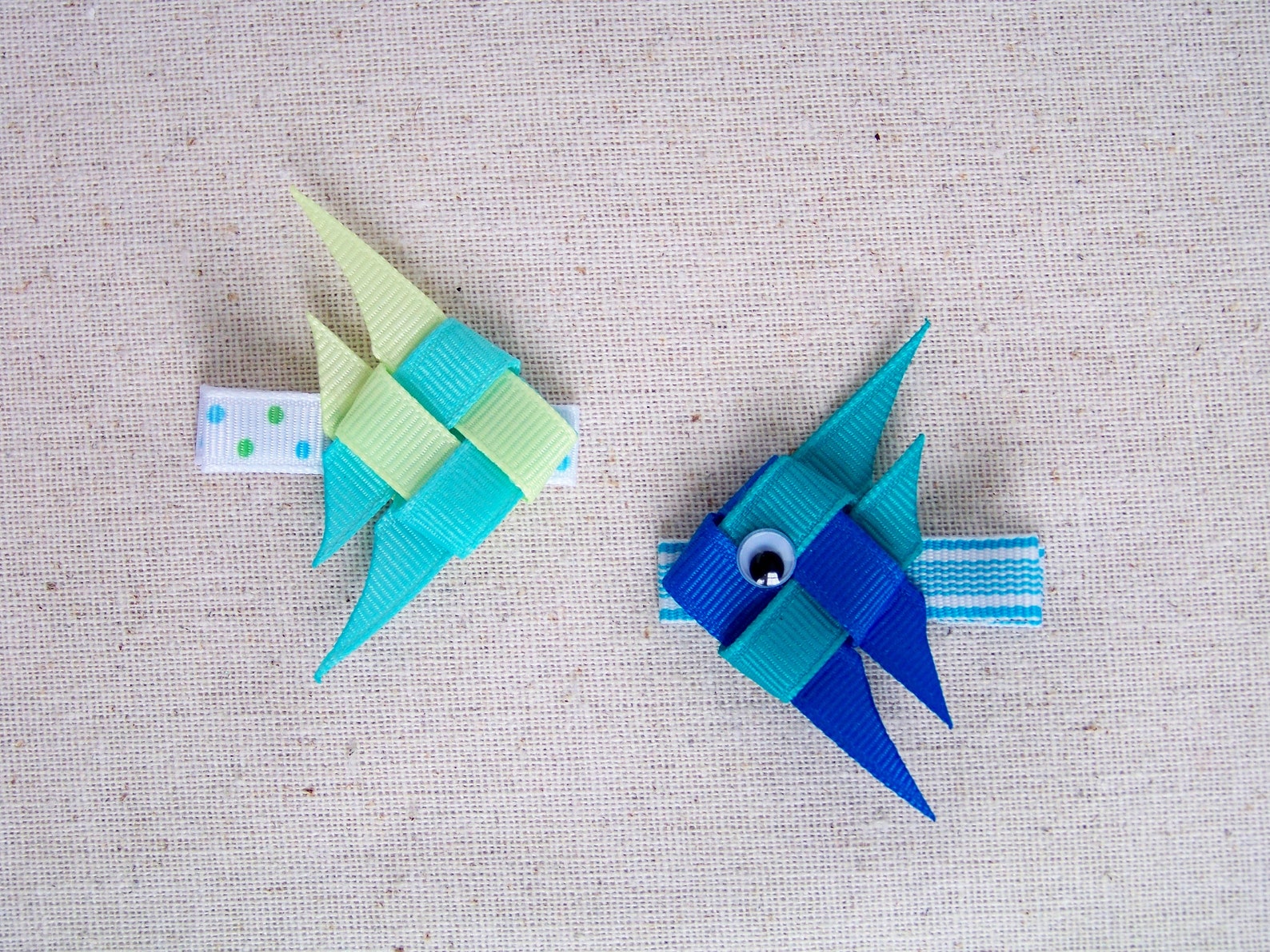 Instant Download Woven Angelfish Ribbon Sculpture TUTORIAL in | Etsy