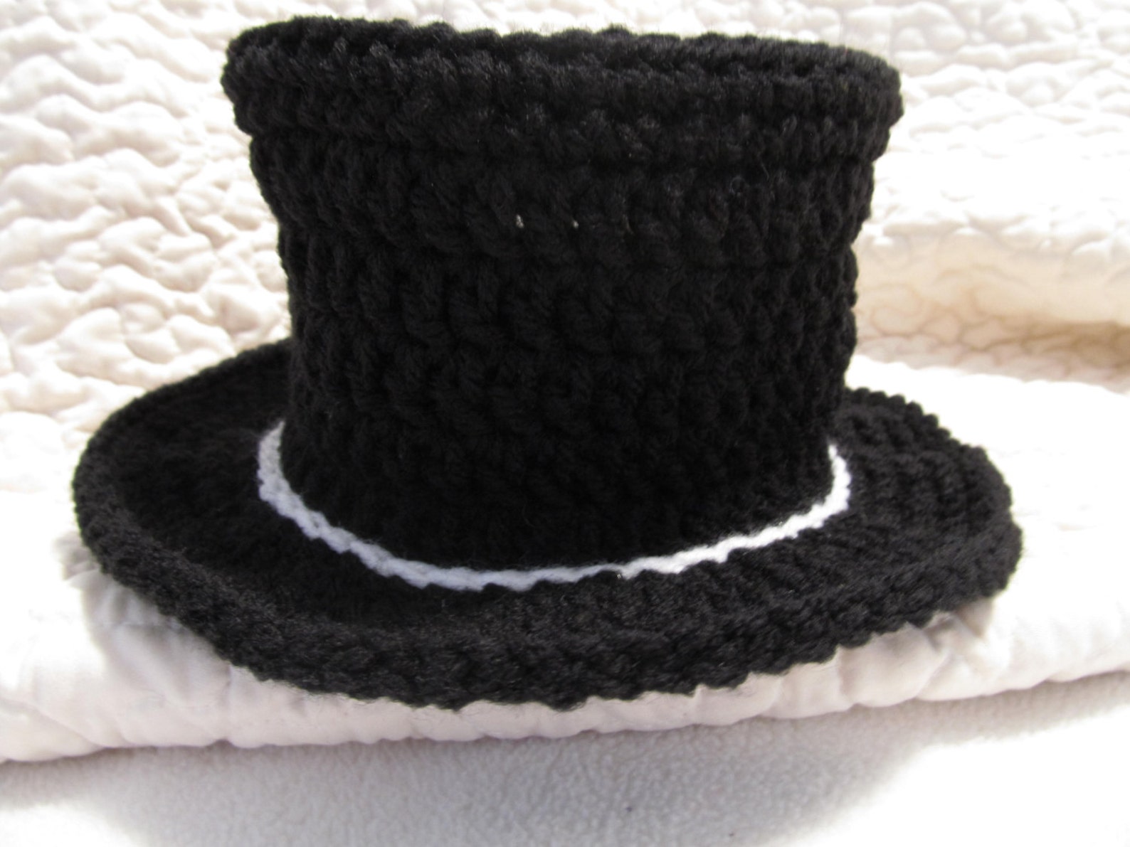 Crochet Pattern Tuxedo Papoose/sac With Top Hat, Bow Tie, Long Tie and ...