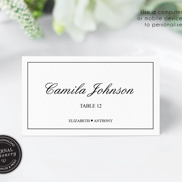Wedding Place Cards - Etsy