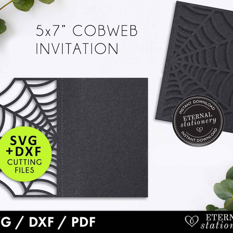 Spiderweb Wedding Invitations - Etsy