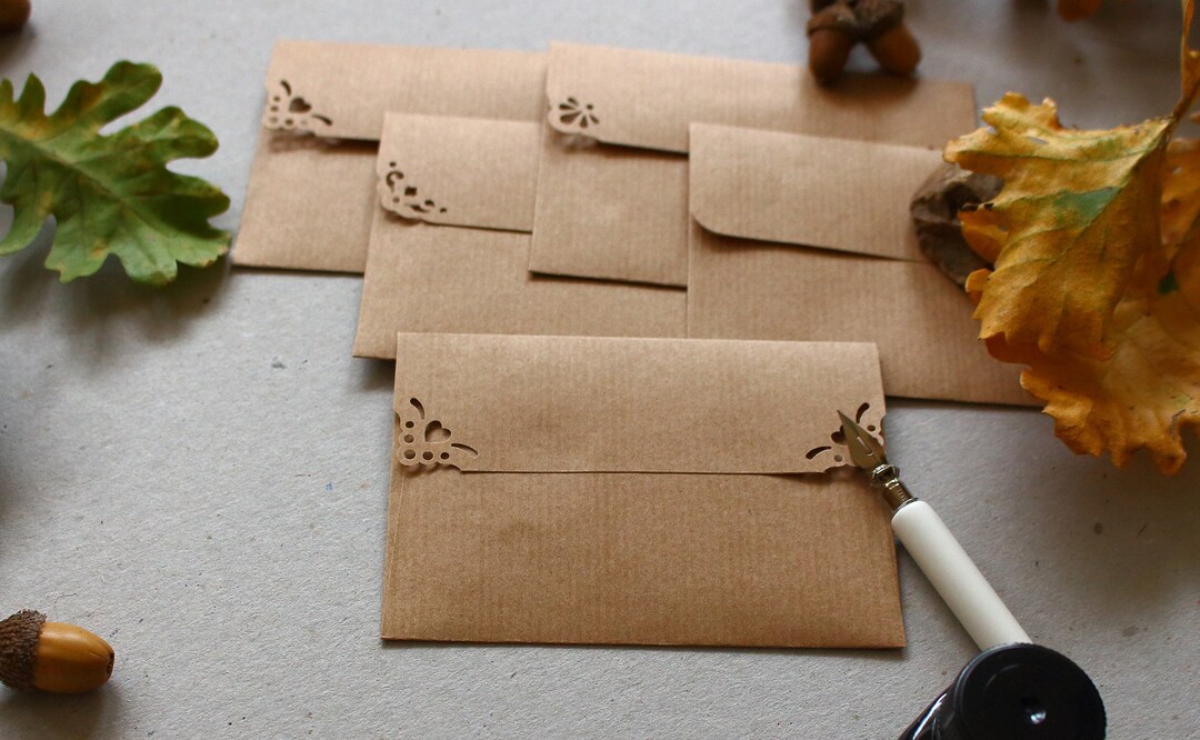 25 Kraft Envelopes. C7 Brown Envelopes. Gift Card Envelopes. Small ...