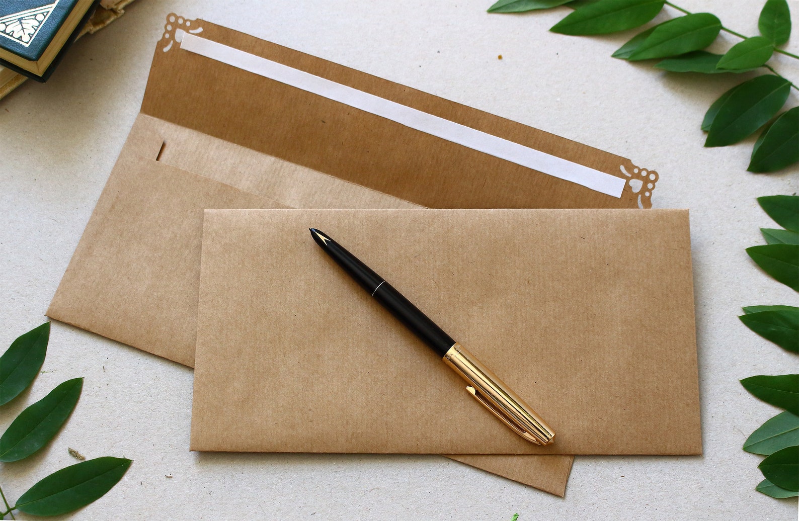 25 DL Brown Kraft Envelopes 110 X 220mm Long Mailing - Etsy