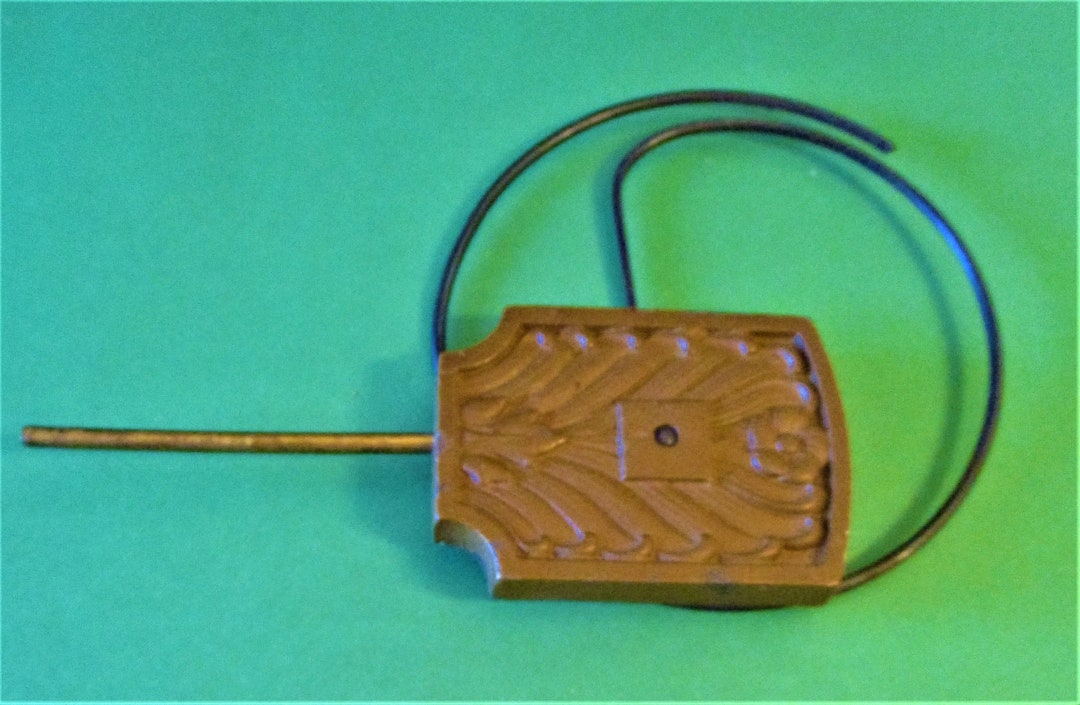 Antique Cast Metal, Steel and Brass Gong Assembly for Your Clock ...