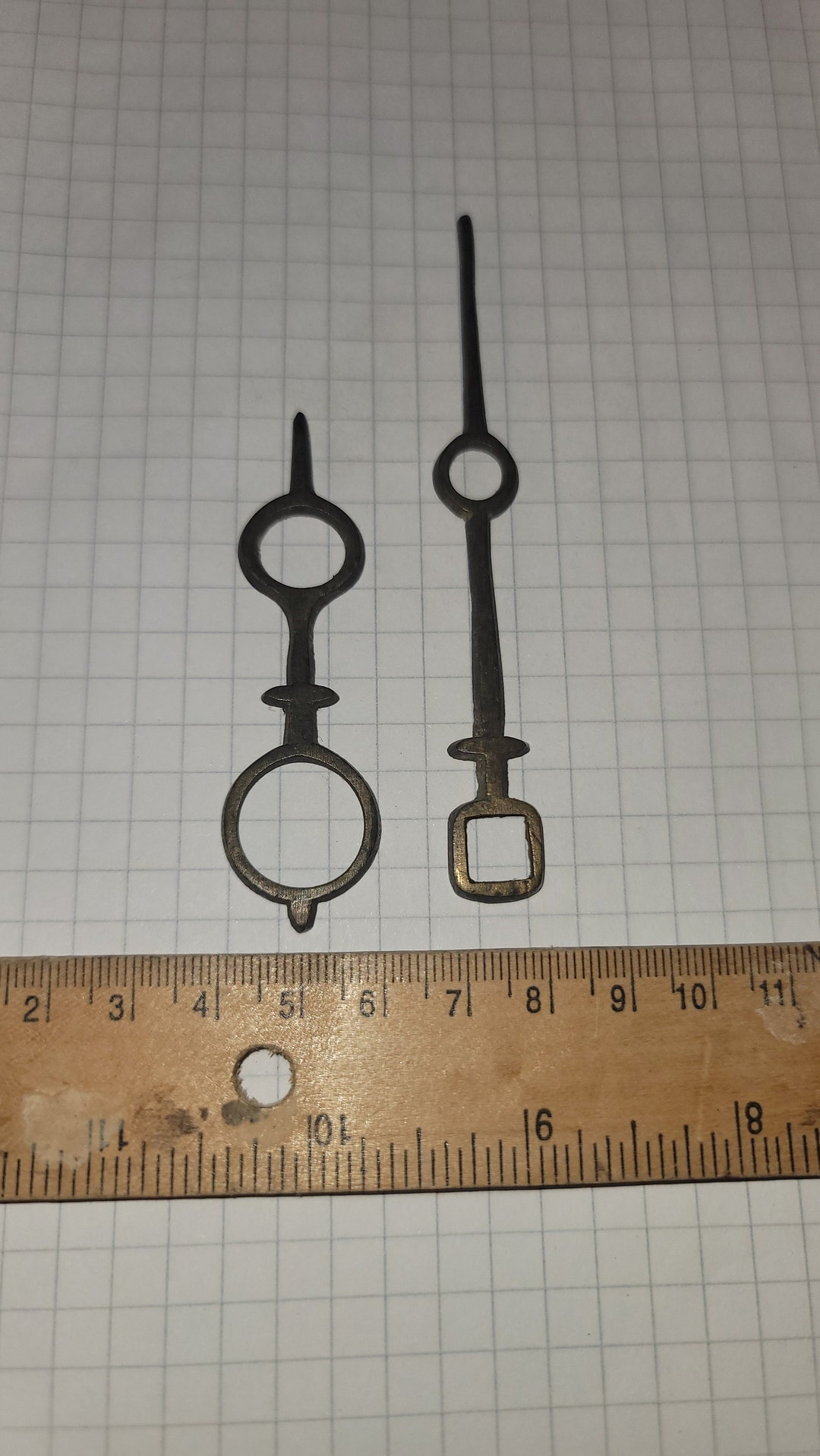 Gorgeous Vintage Pair of 1800s Cast Metal Clock Hands - STK 1090 - Etsy