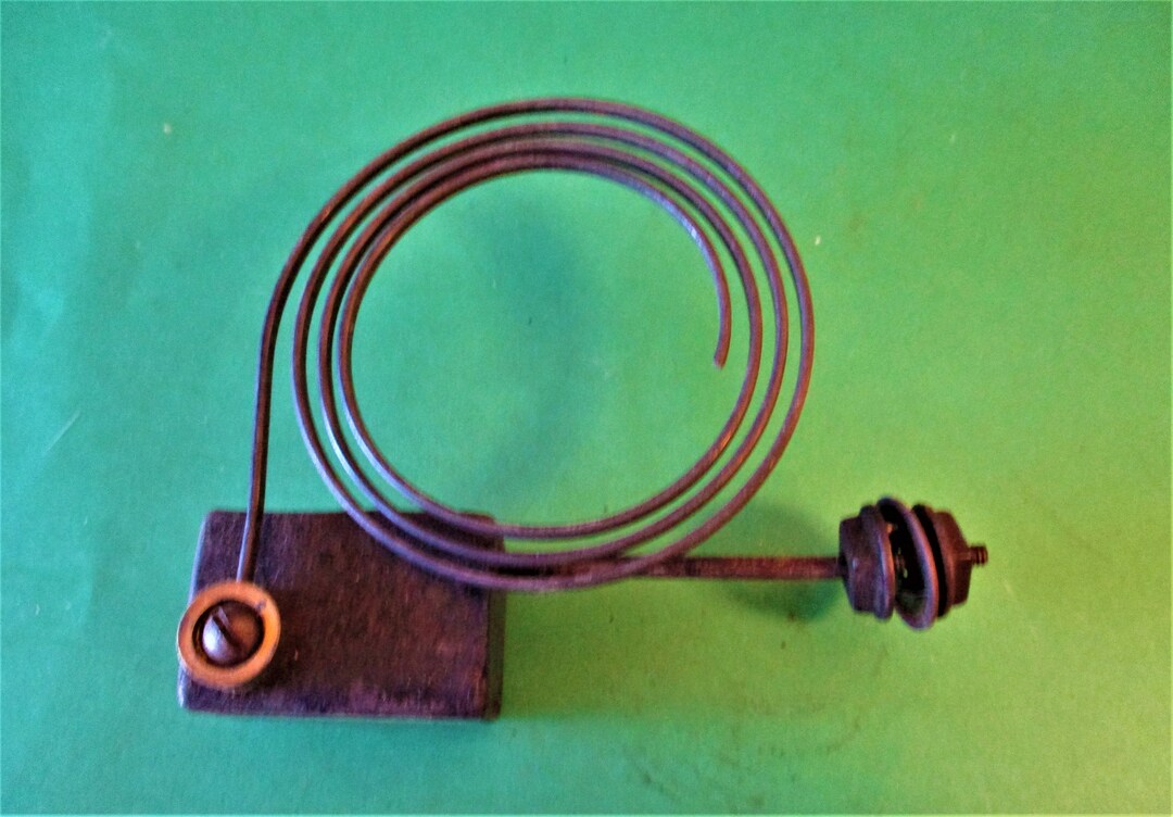 Antique Cast Metal and Steel Clock Gong Assembly 5" Stk# 244 - Etsy