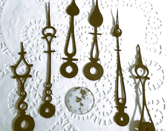 6 Antique Clock Second Hands and Gauge Pointers Stk 533 - Etsy