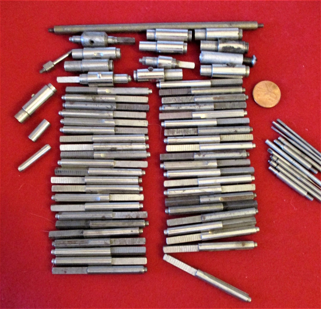 Lot of 70 Assorted Steel Clock Arbors and Rods Stk# 172 - Etsy
