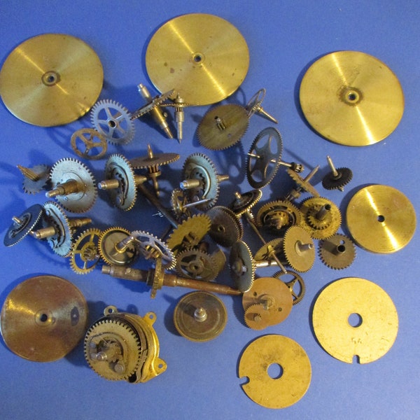 Antique Clock Parts - Etsy