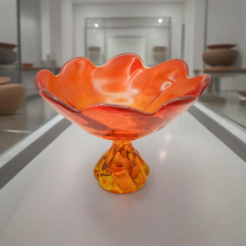 Amberina Glass - Etsy