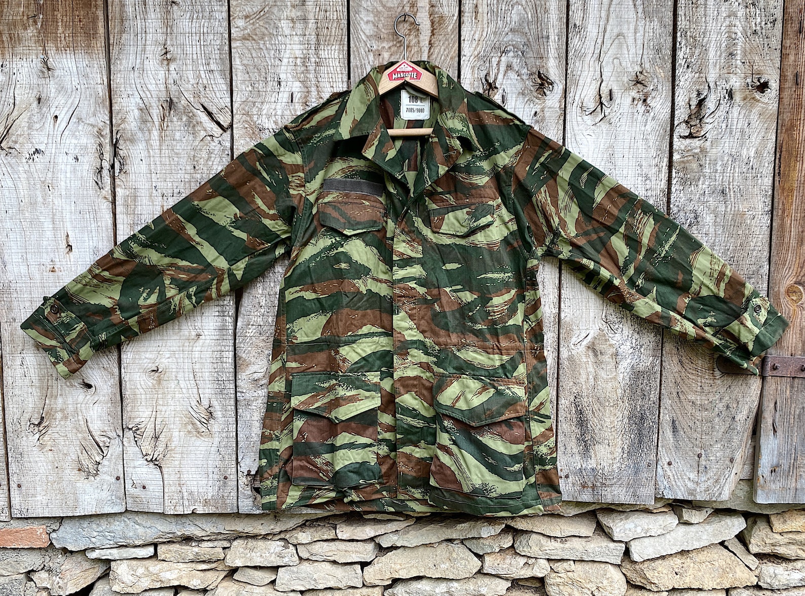 Deadstock French Army Lizard Camo M47 Jacket. | Etsy