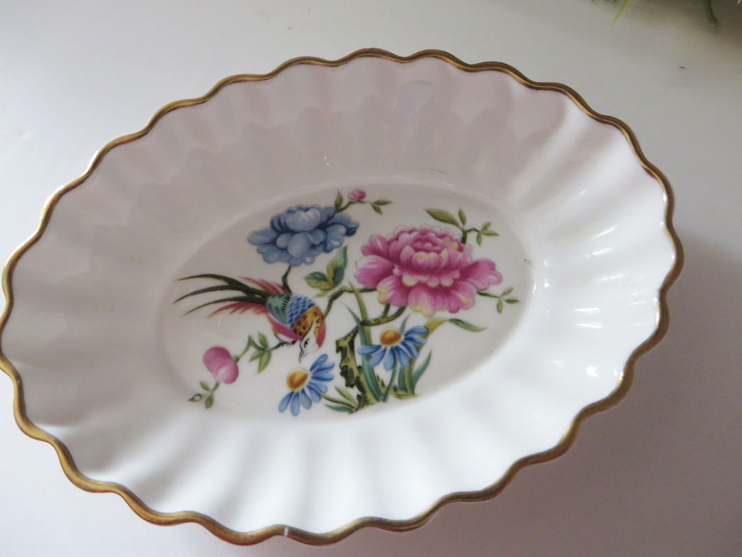 Spode Vintage 1980's Oriental Bird Ring Dish Pin Dish - Etsy