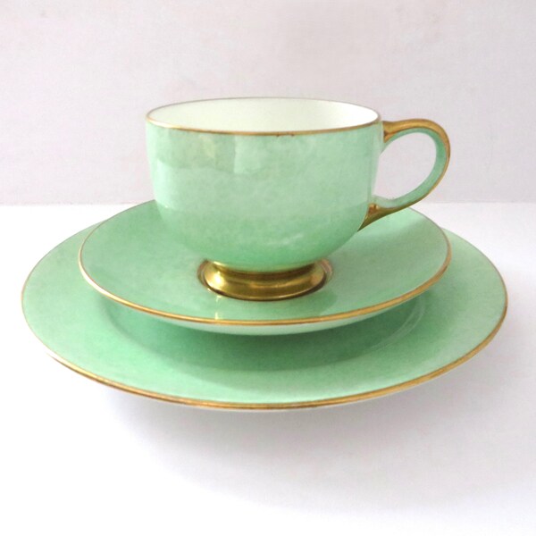 Green Teacup - Etsy