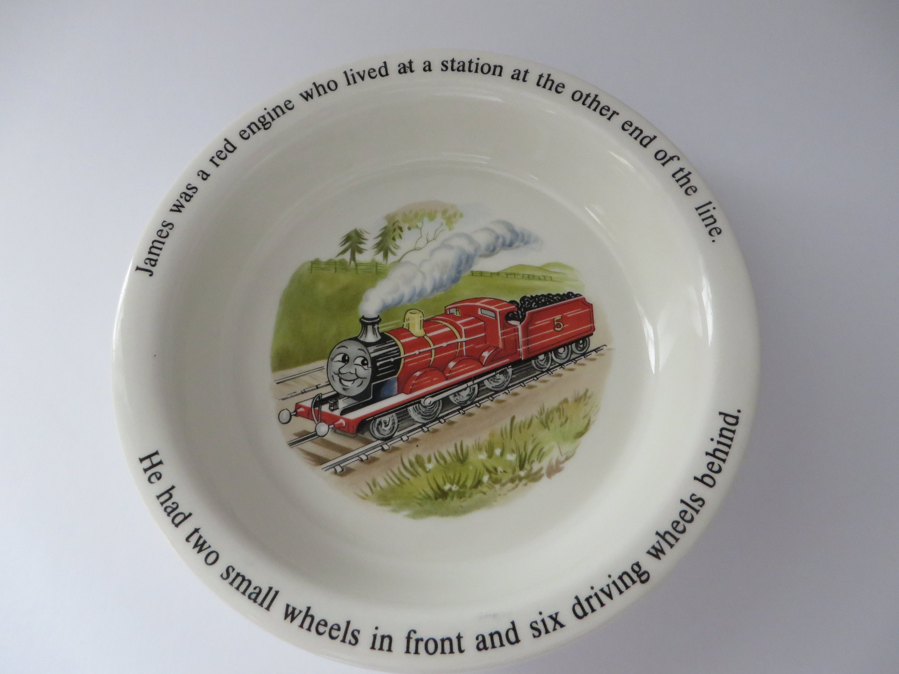 Kitchen & Dining Vintage Wedgwood Thomas the Tank Engine bowl and plate ...