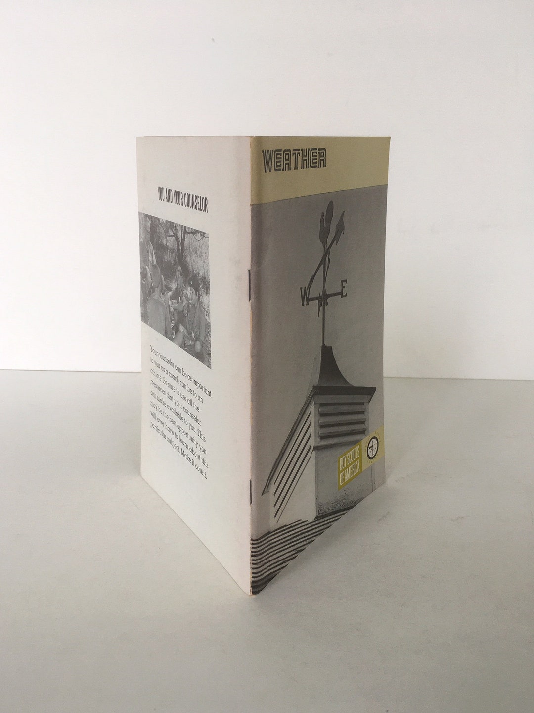 Vintage Boy Scouts Merit Badge Pamphlet: Weather. Boy Scouts of America ...