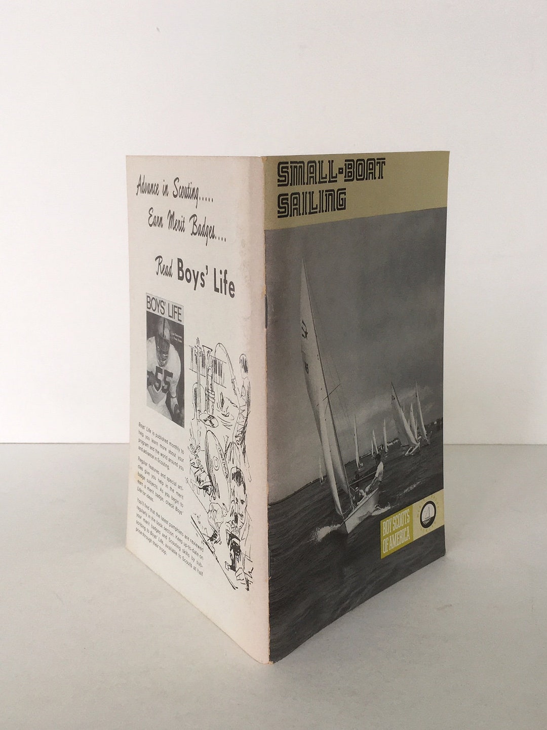 Vintage Boy Scouts Small Boat Sailing Merit Badge Pamphlet - 1974 - Etsy
